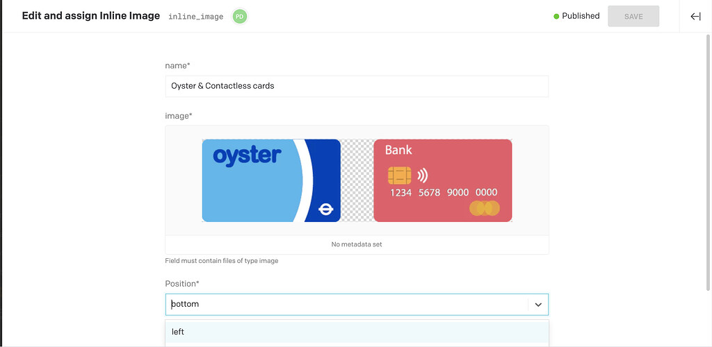 UX for drop down lists - 🆘 Support - DatoCMS community