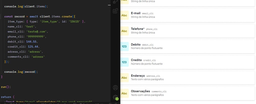Trying to insert a record - 🆘 Support - DatoCMS community