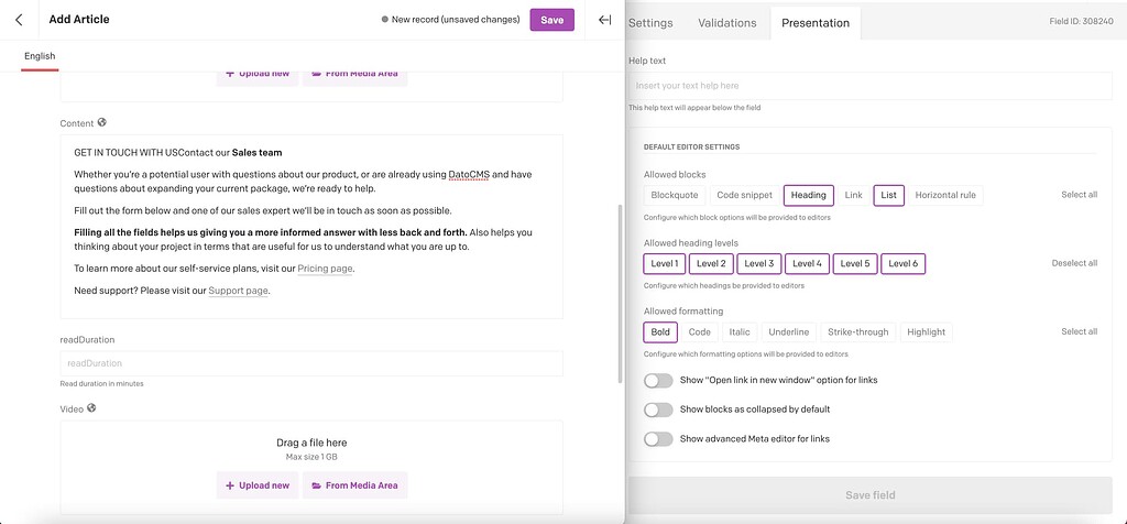Structured Text field allows pasting of disallowed formatting - 🆘 ... Structured Text field allows pasting of disallowed formatting - 🆘 ...