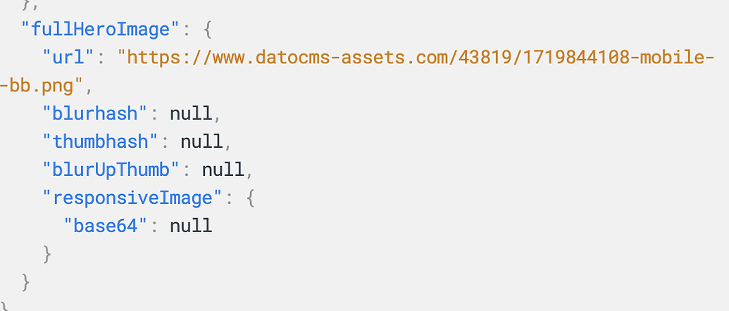 Missing Blurhash and Thumbhash values - 🆘 Support - DatoCMS community