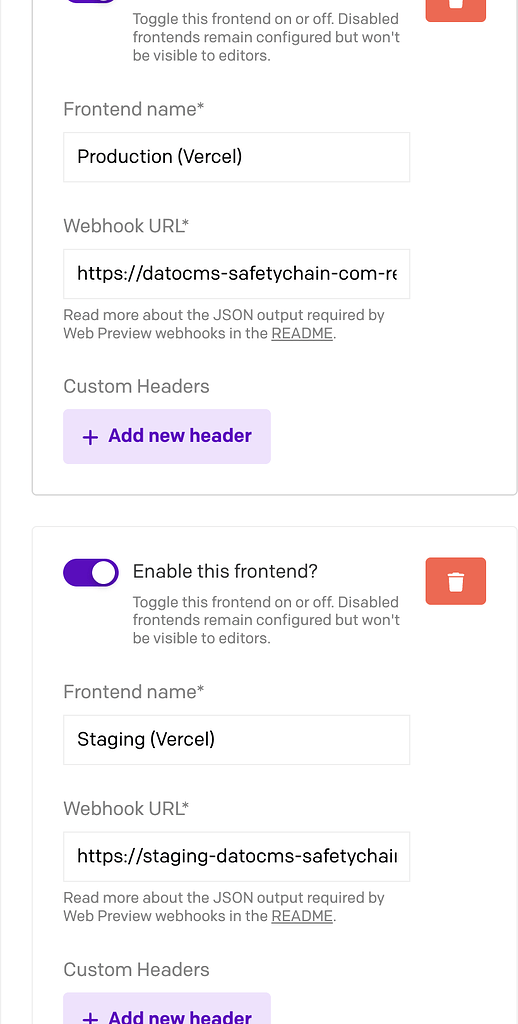 Web preview plugin give the same preview URL for each preview even ...