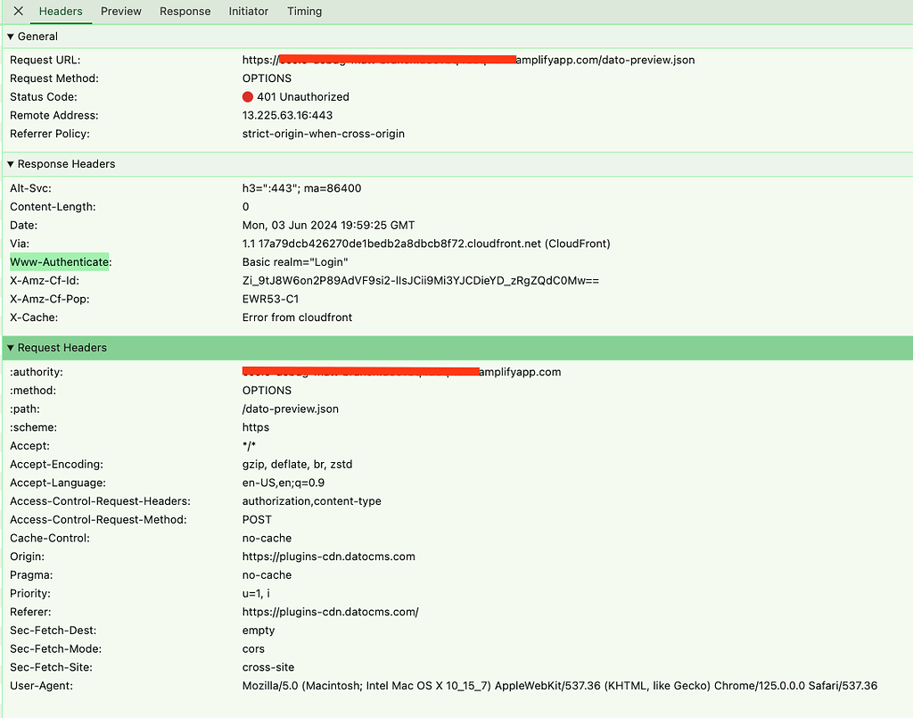Web Previews Webhook Url Behind Basic Auth 🆘 Support Datocms Community