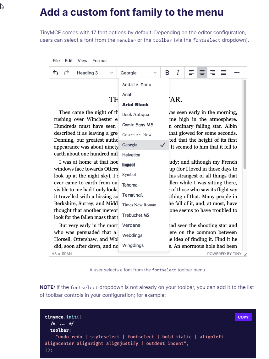 Using TinyMCE Text Editor Plugin ion Support DatoCMS Community