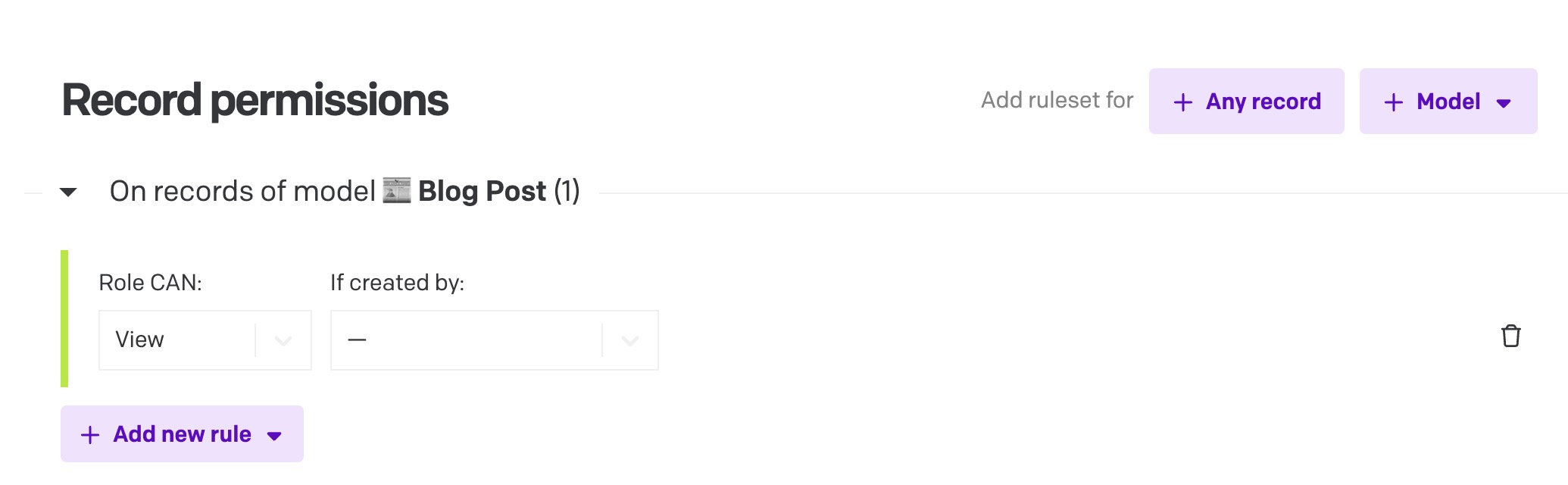 How to limit view access to some models for colloborator? - 🆘 Support - DatoCMS community