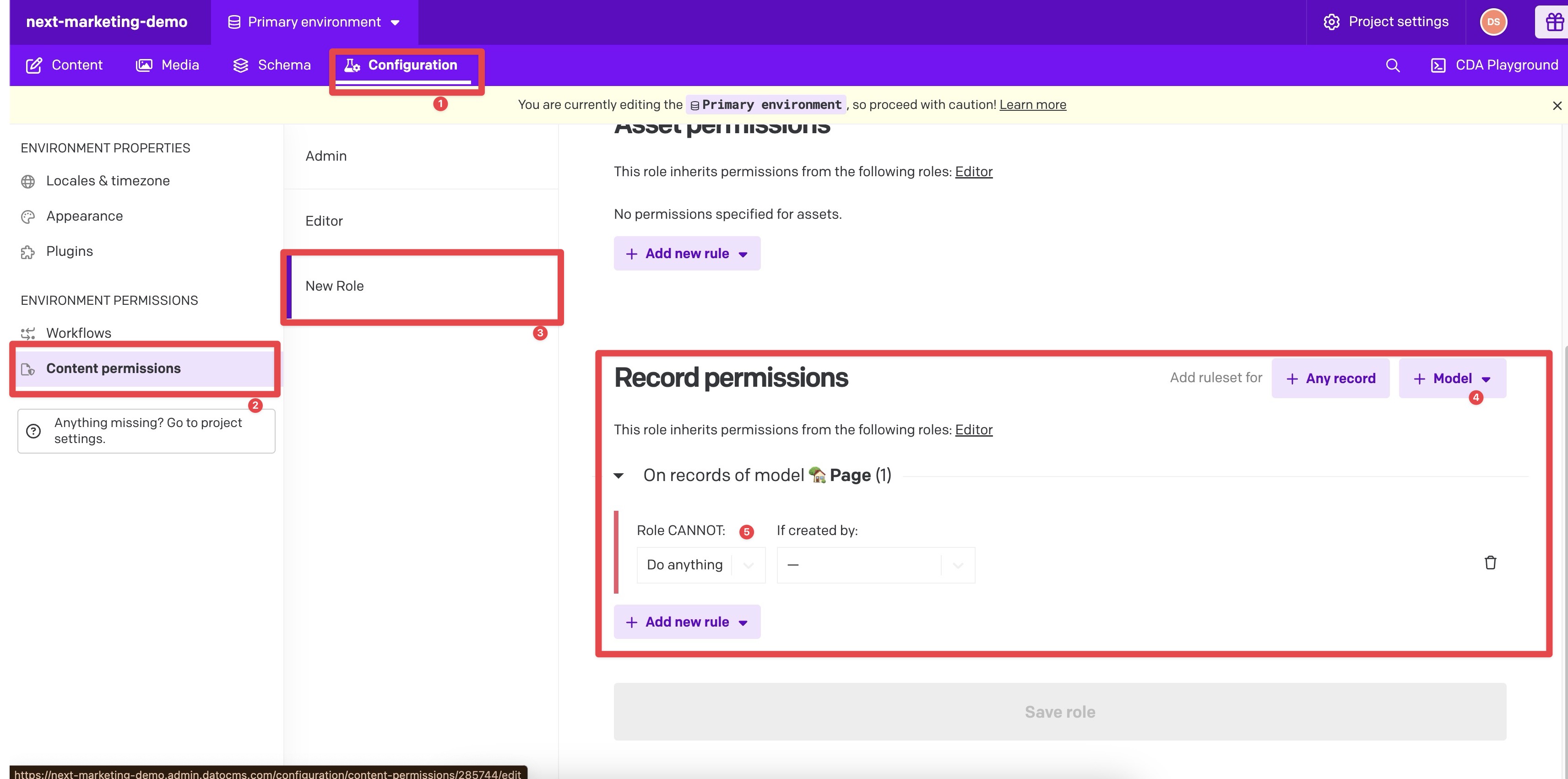 How to limit view access to some models for colloborator? - 🆘 Support - DatoCMS community